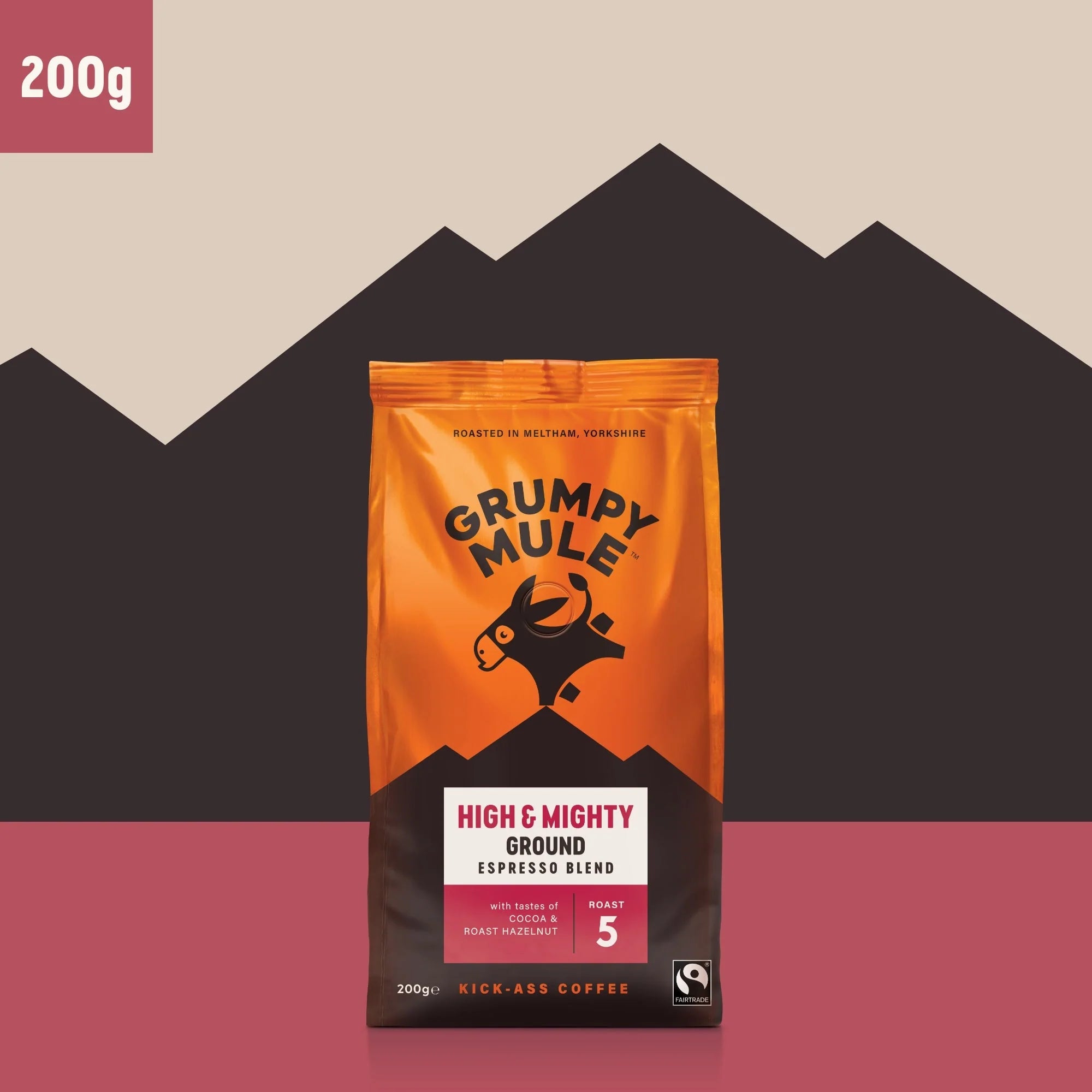 Grumpy Mule High & Mighty Ground 200g – Threaplands