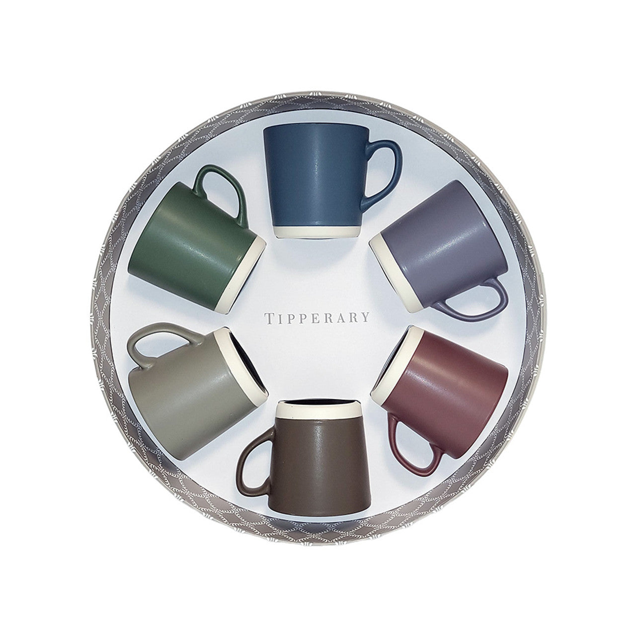 Pottery Set 6 Mugs In Hat Box – Threaplands